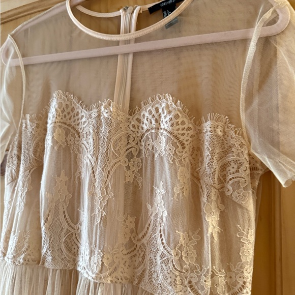 Forever 21 | Dresses | Sheer Lace Dress | Poshmark